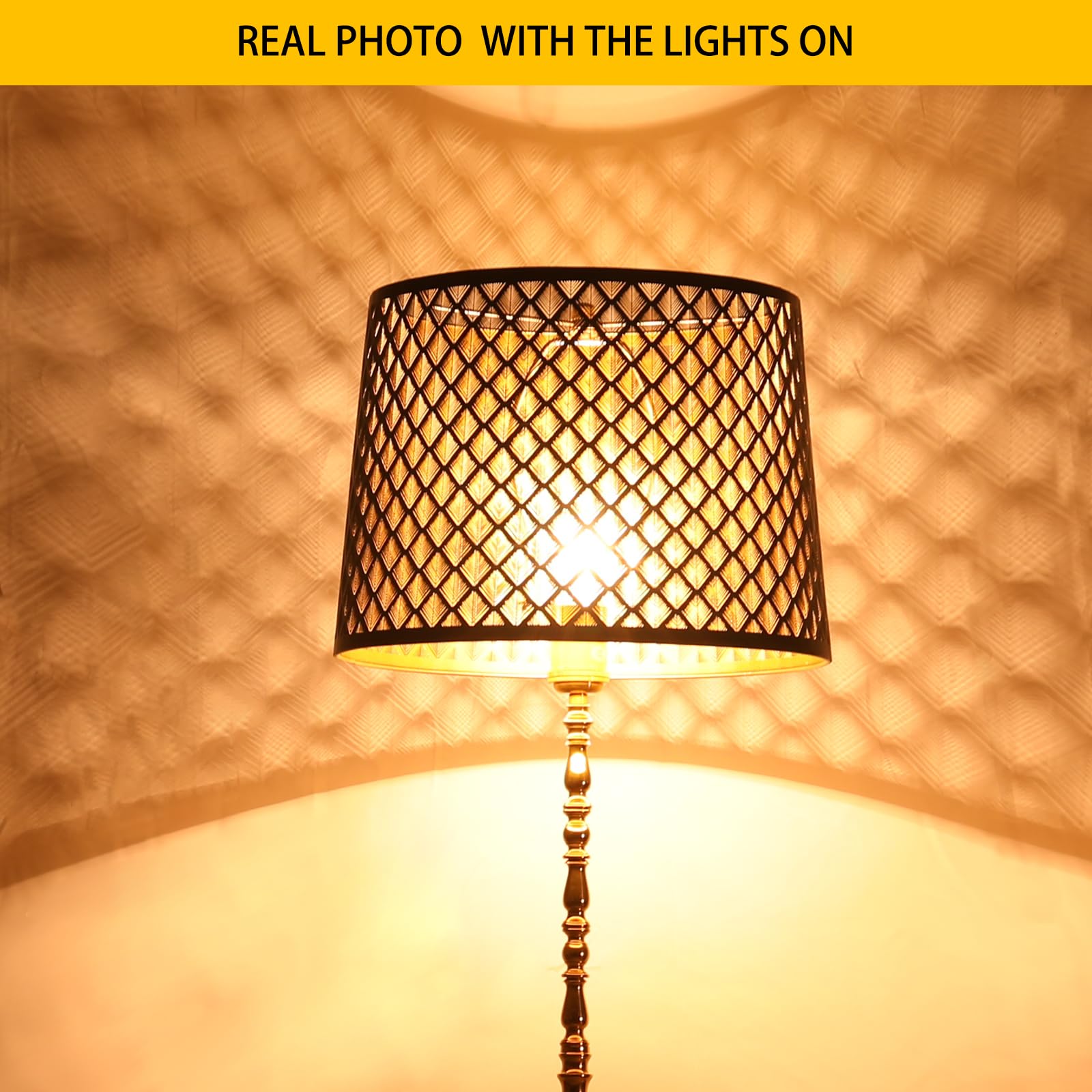 Snapklik.com : Metal Etching Process Large Lamp Shade, Drum Big ...