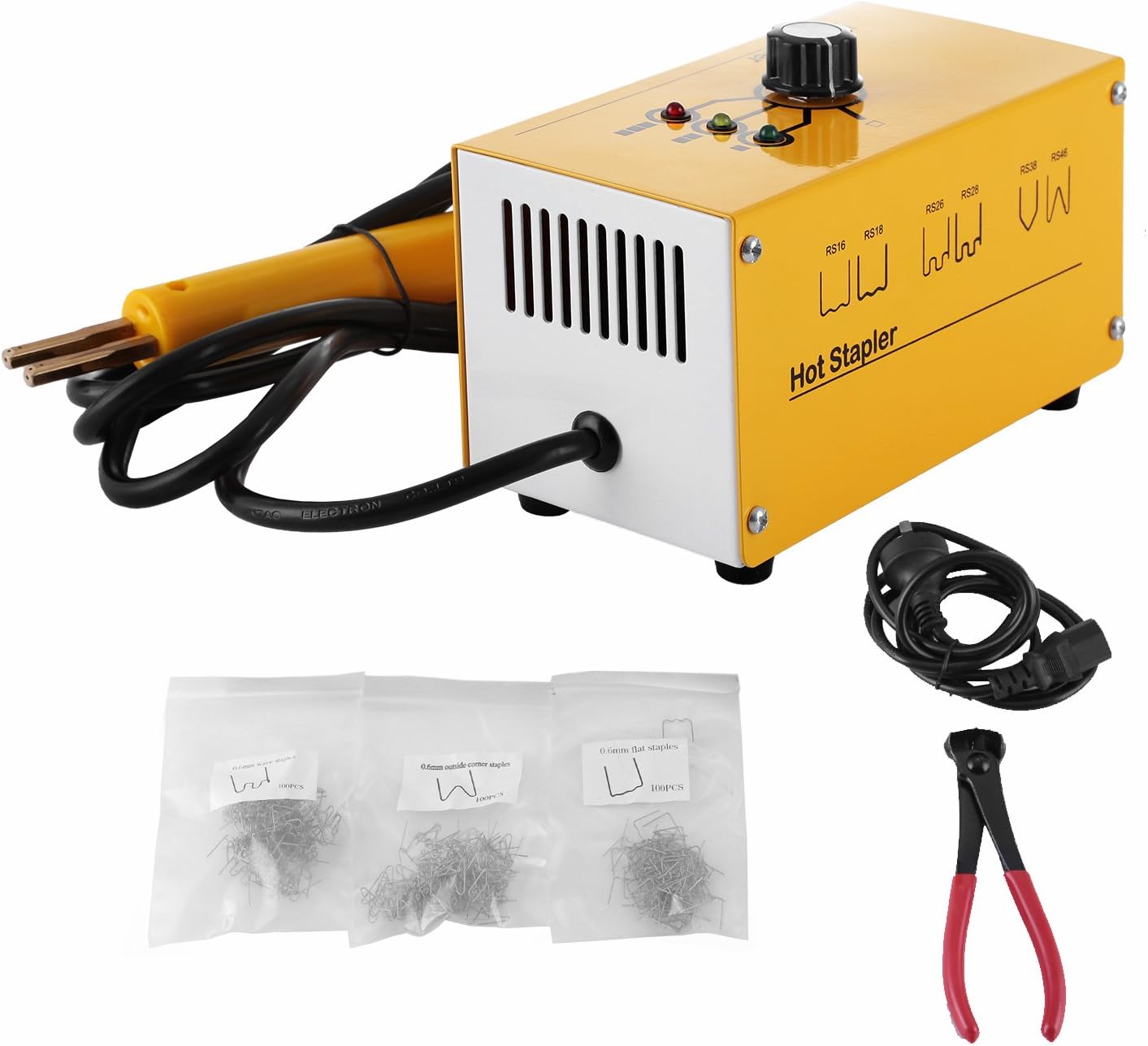 Popsport Hot Stapler Plastic Repair 110V Stapler Plastic Repair Welder ...