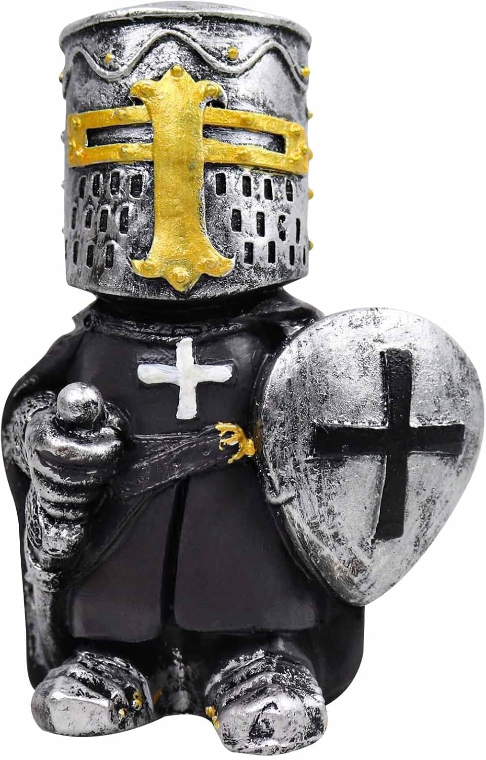 Amazon.com: stepsin Knight Garden Gnomes Guard Garden Statue ...