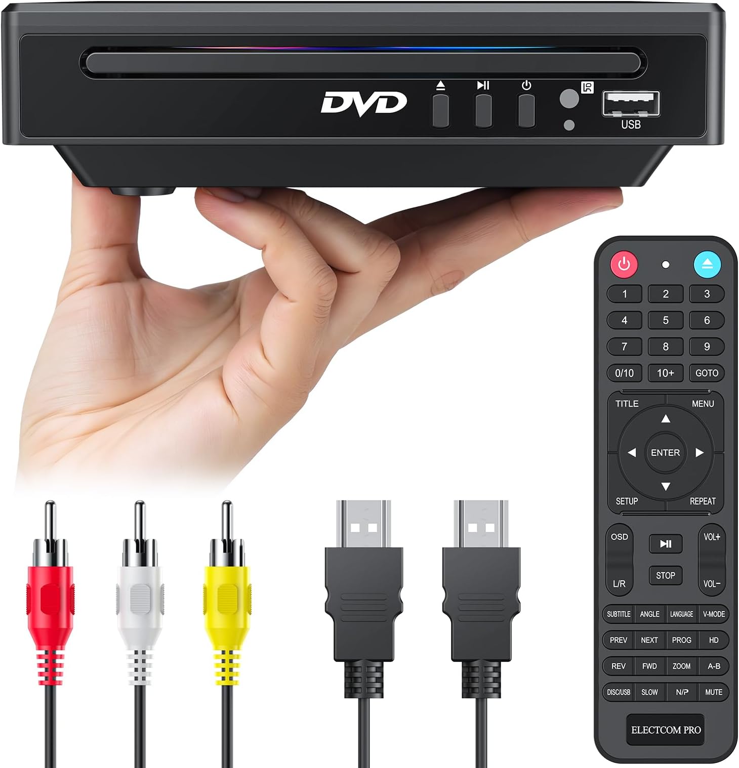 Amazon.com: DVD Players for TV with HDMI, DVD Players That Play All ...