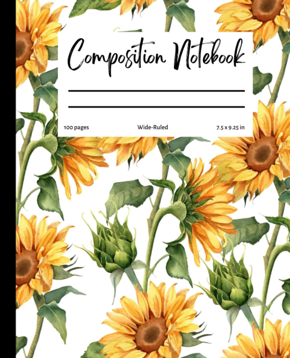 Amazon.com: Sunflower Composition Notebook: Matherly, Jenny: Books