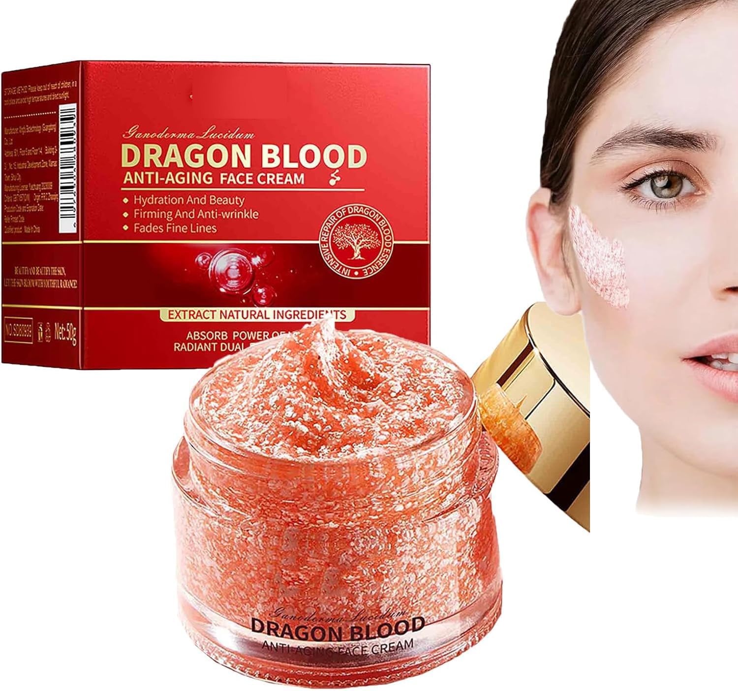 Dragon Blood Facial Cream, 2024 Retinol Placenta Dragon Blood Cream ...
