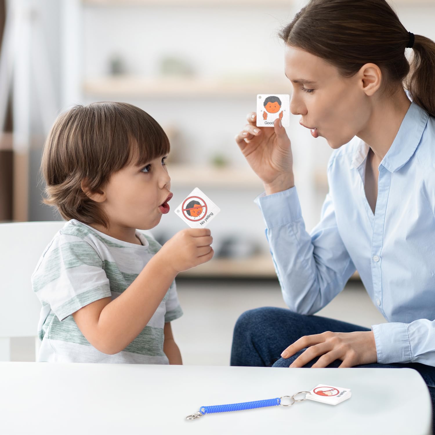 Snapklik.com : Autism Communication Card For Special Education, Speech ...