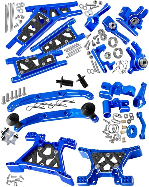Amazon.com: RCMYou Upgrades Part for 1/10 Slash 4x4/Slash 4x4 VXL,Alloy ...