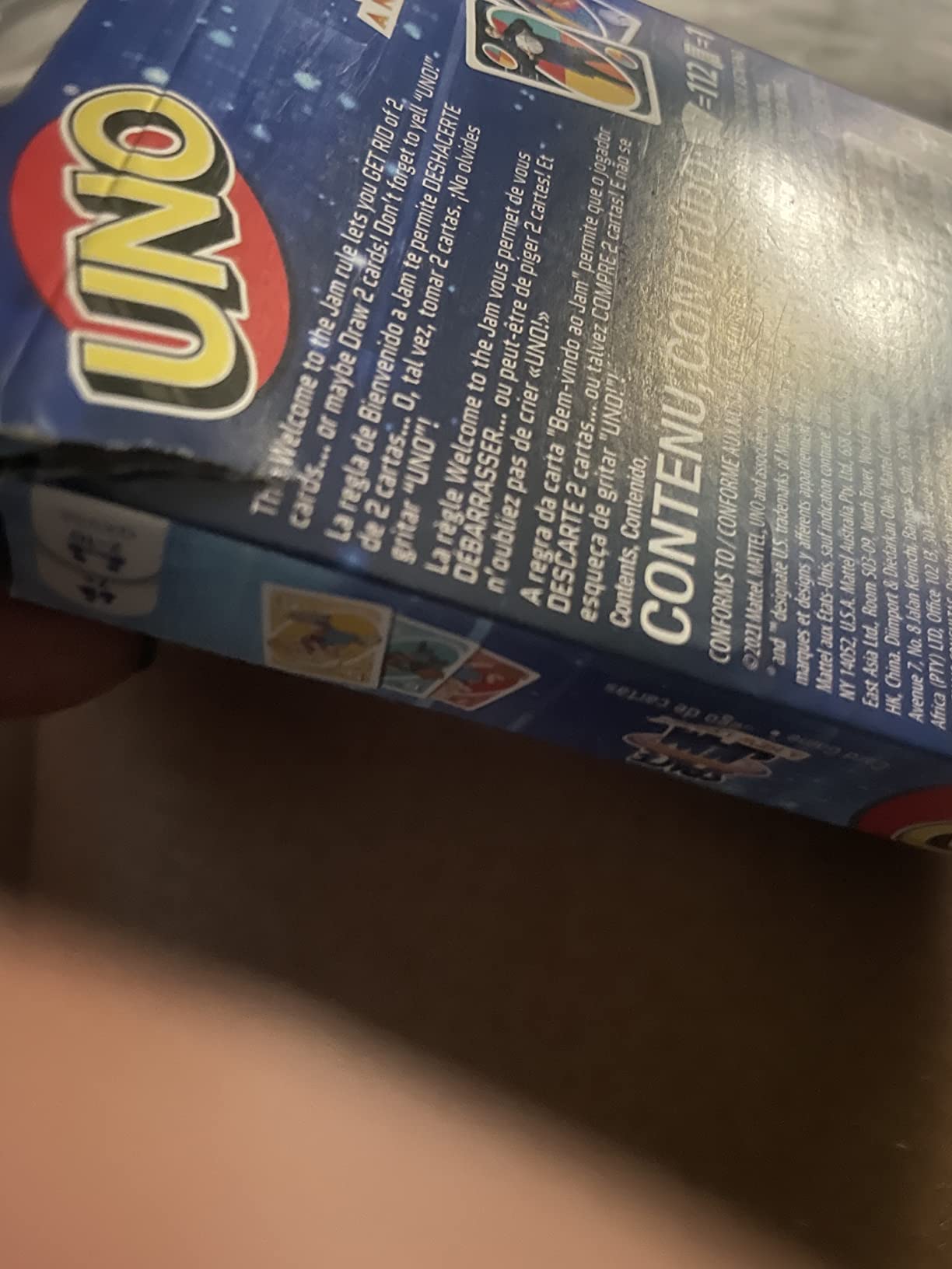 $1/mo - Finance UNO Space Jam: A New Legacy Themed Card Game Featuring ...