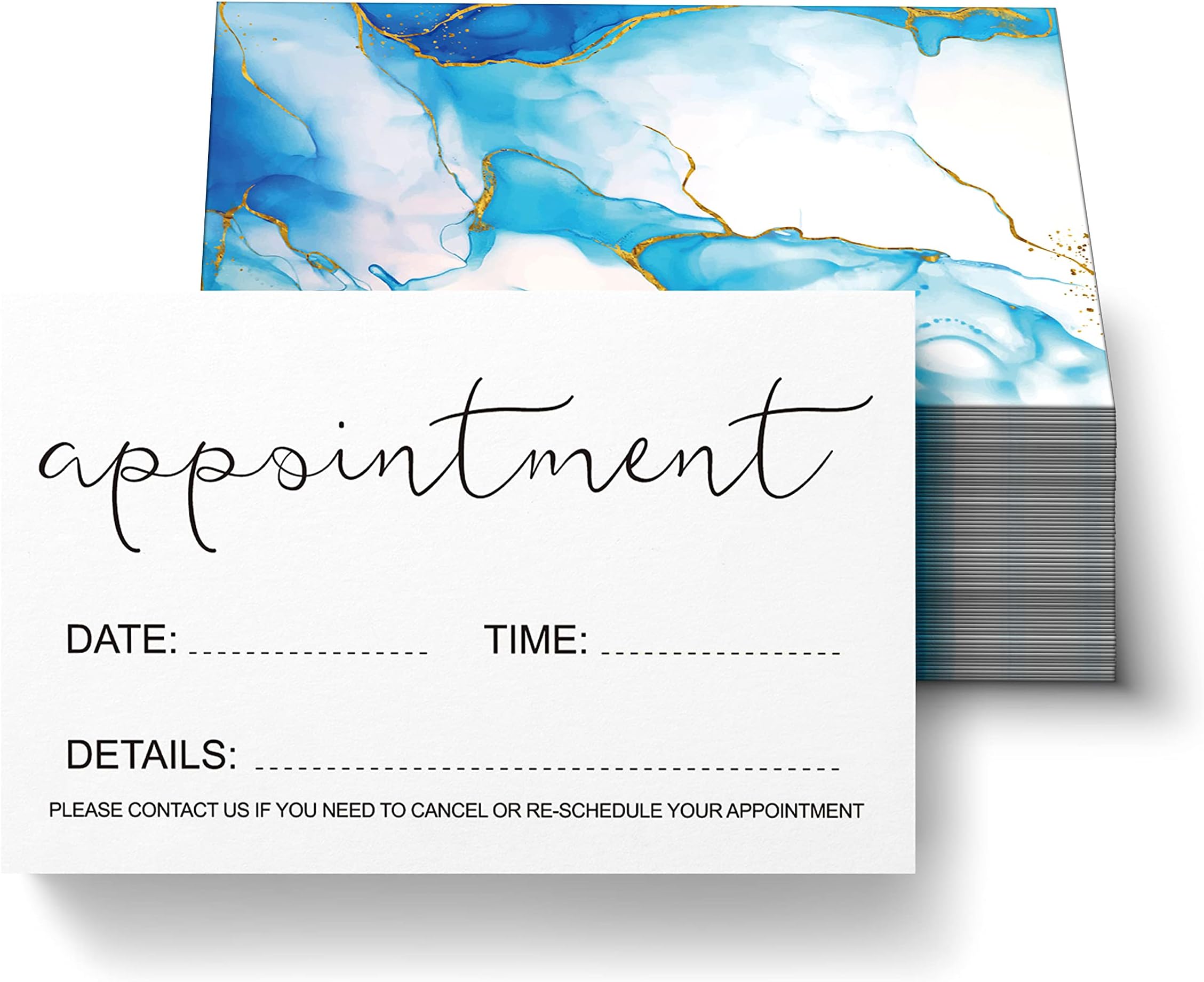 Amazon.com : Custom Appointment Business Cards 500 Full color ...