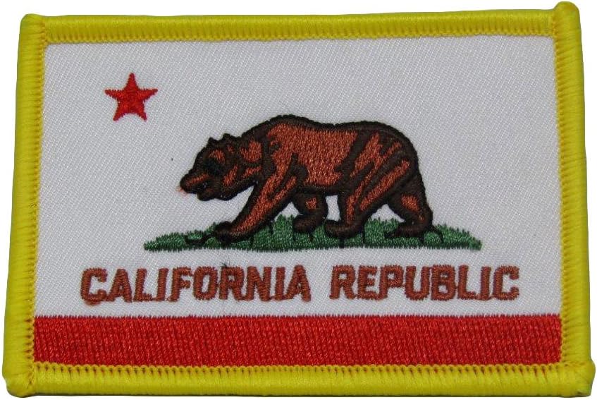 Amazon.com: State of California CA Flag Iron On Patch