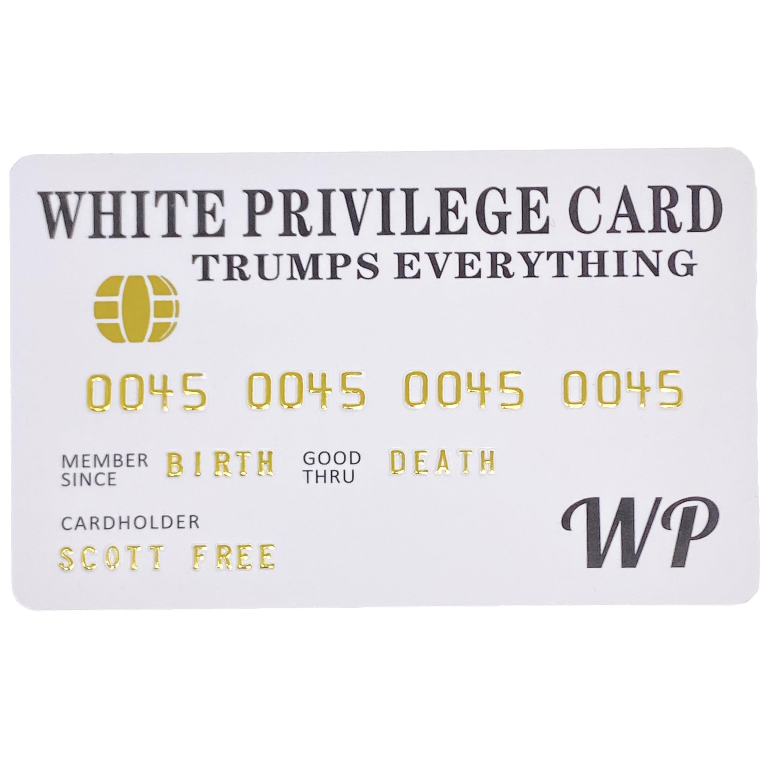 Amazon.com : 5 Pack WP Fake Credit Card, funny card Joke Wallet ...