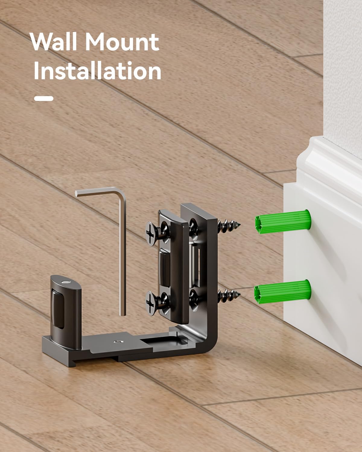 Snapklik.com : AONAYIOA Sliding Barn Door Bottom Floor Guide ...