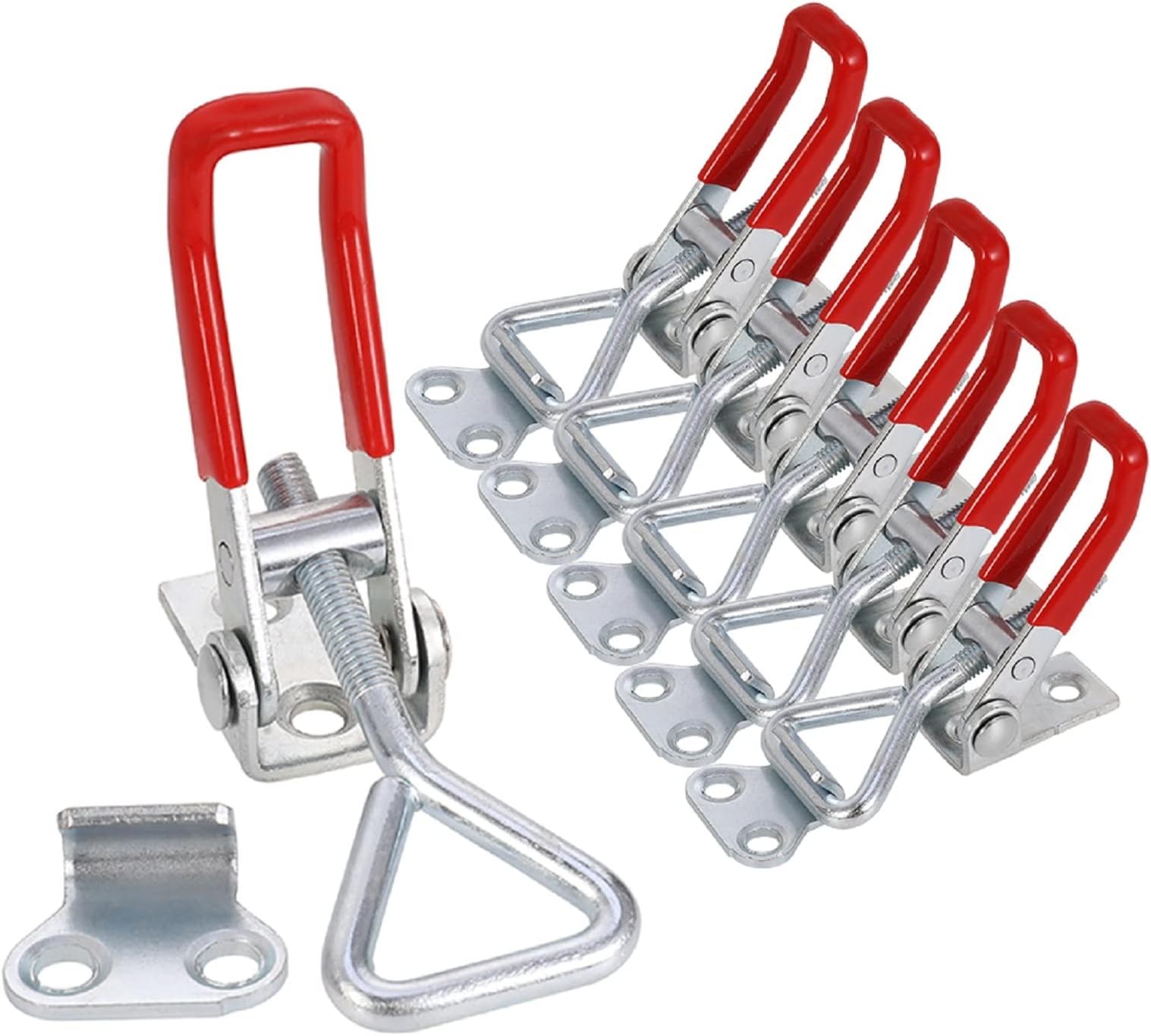 Tanice 4PCS Adjustable Toggle Clamp 180kg 400Lbs Holding Capacity Hasp ...