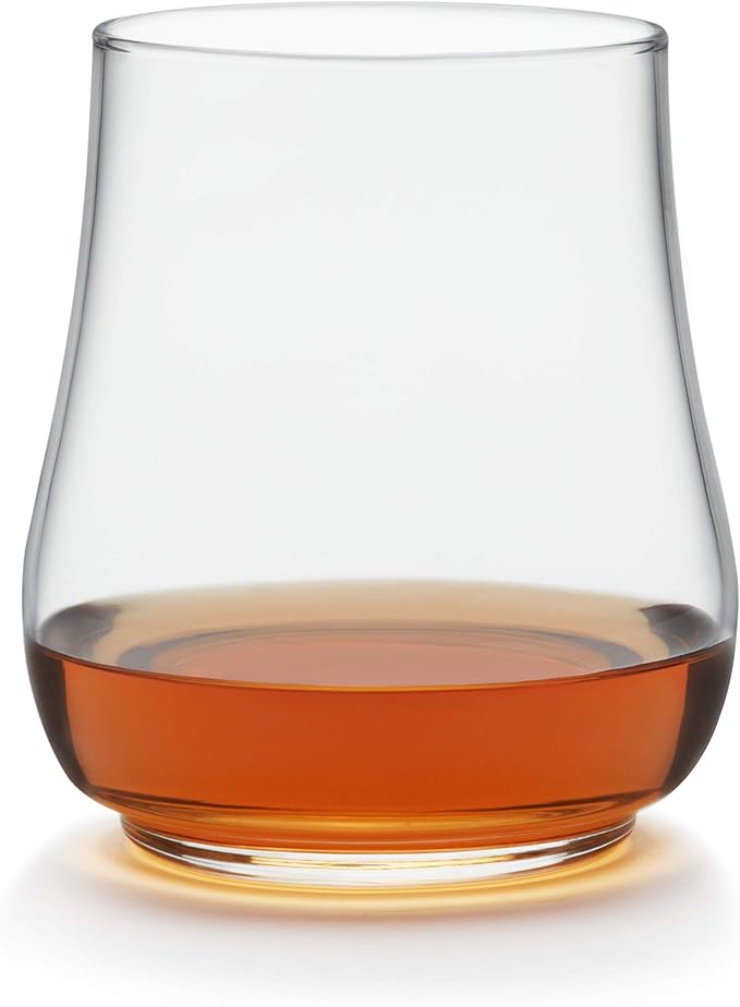 Amazon.com | Libbey Perfect For Everything Stackable Stemless Glasses ...