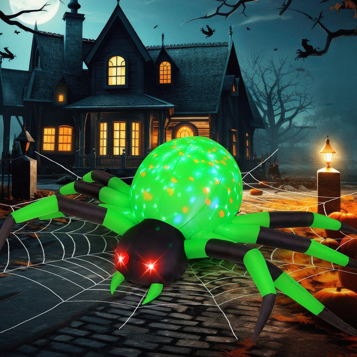 Amazon.com: COMIN 9FT Width Halloween Inflatables Outdoor Decorations ...