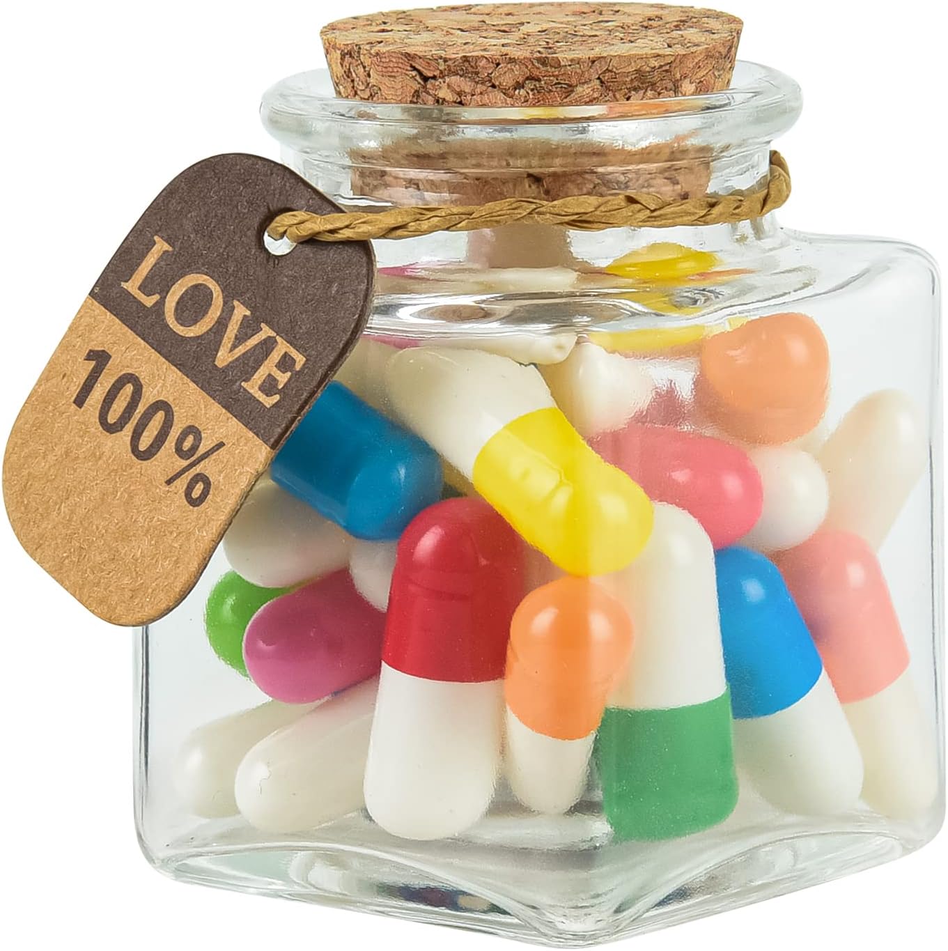 Amazon.com: Yadream Valentines Day Gifts Love Capsules Message Letters ...