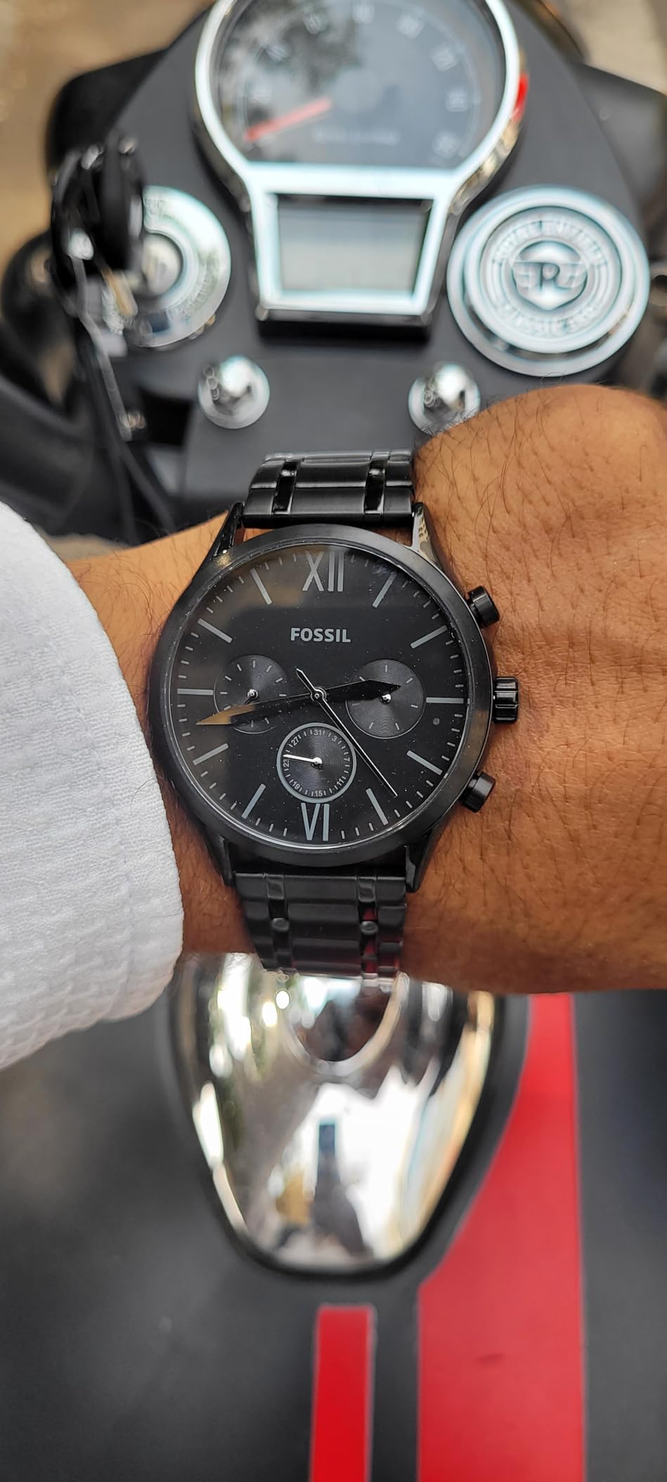 Buy Fossil Fenmore Analog Blue Dial Men's Watch-BQ2403 at Amazon.in