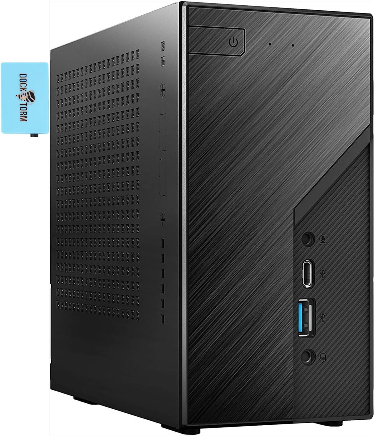 Amazon.com: ASRock X300W Gaming Mini Desktop (AMD Ryzen 5 5600G 6-Core ...