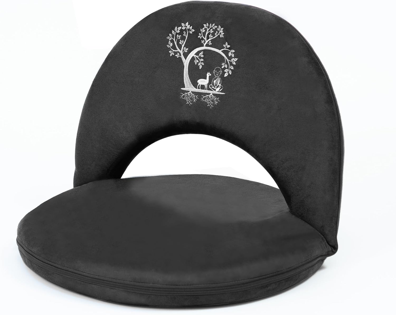 Amazon.com: Japanese Meditation Floor Chair with Back Support for ...