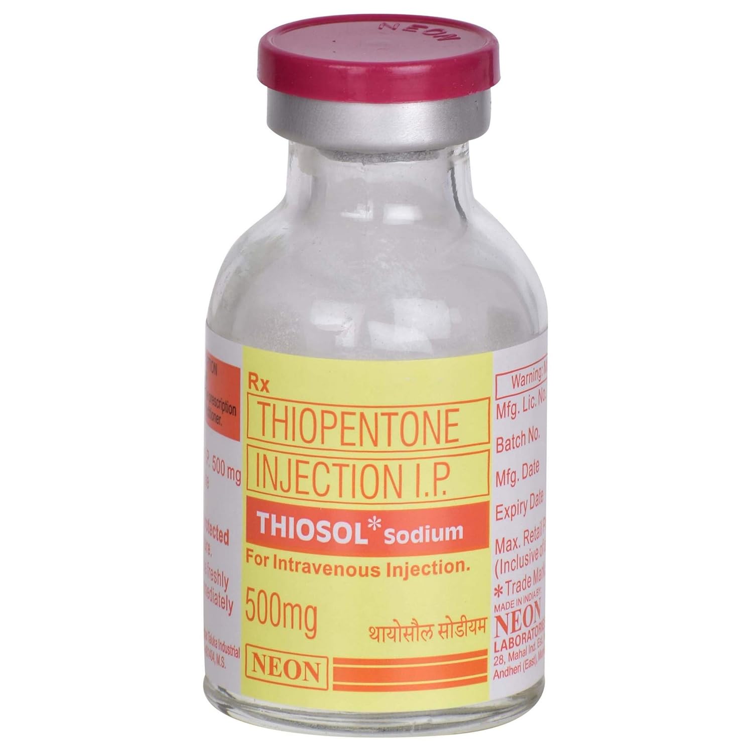 Thiosol - Vial of 500mg Injection : Amazon.in: Health & Personal Care