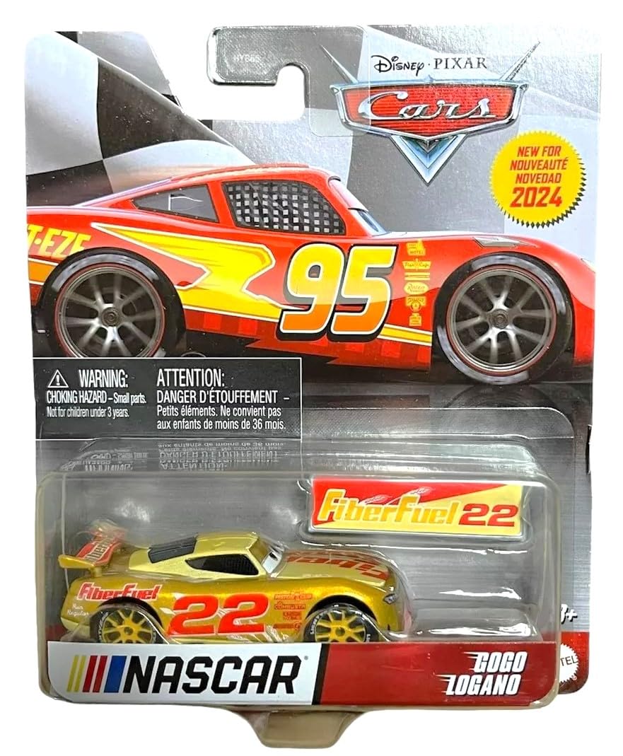 Buy DisneyPixar Cars GoGo Logano 1:64 Die Cast Car, New for 2024 Online ...