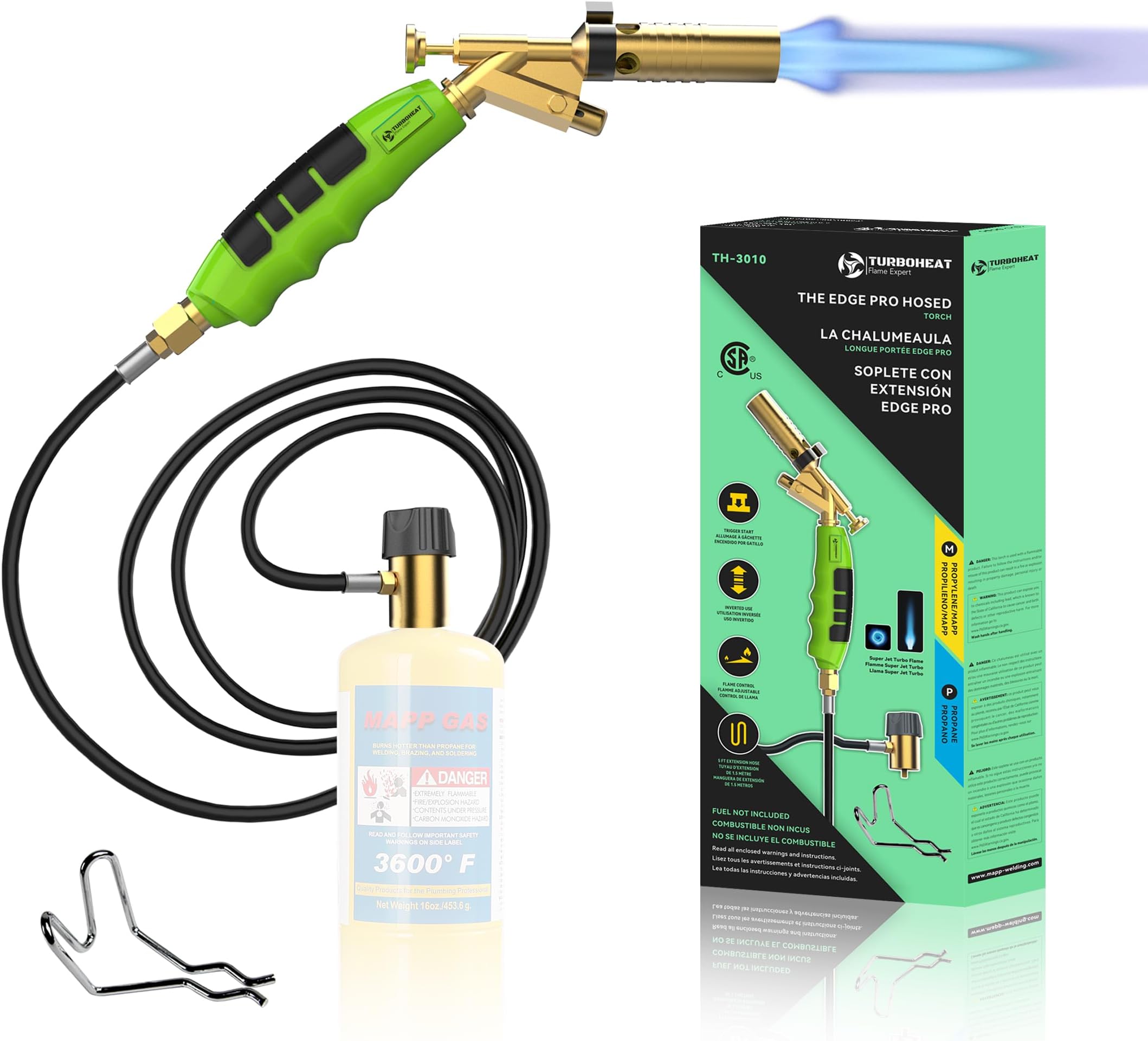 Amazon.com: yeesport Welding Torch for Mapp Gas Propane Gas, Mapp Torch ...
