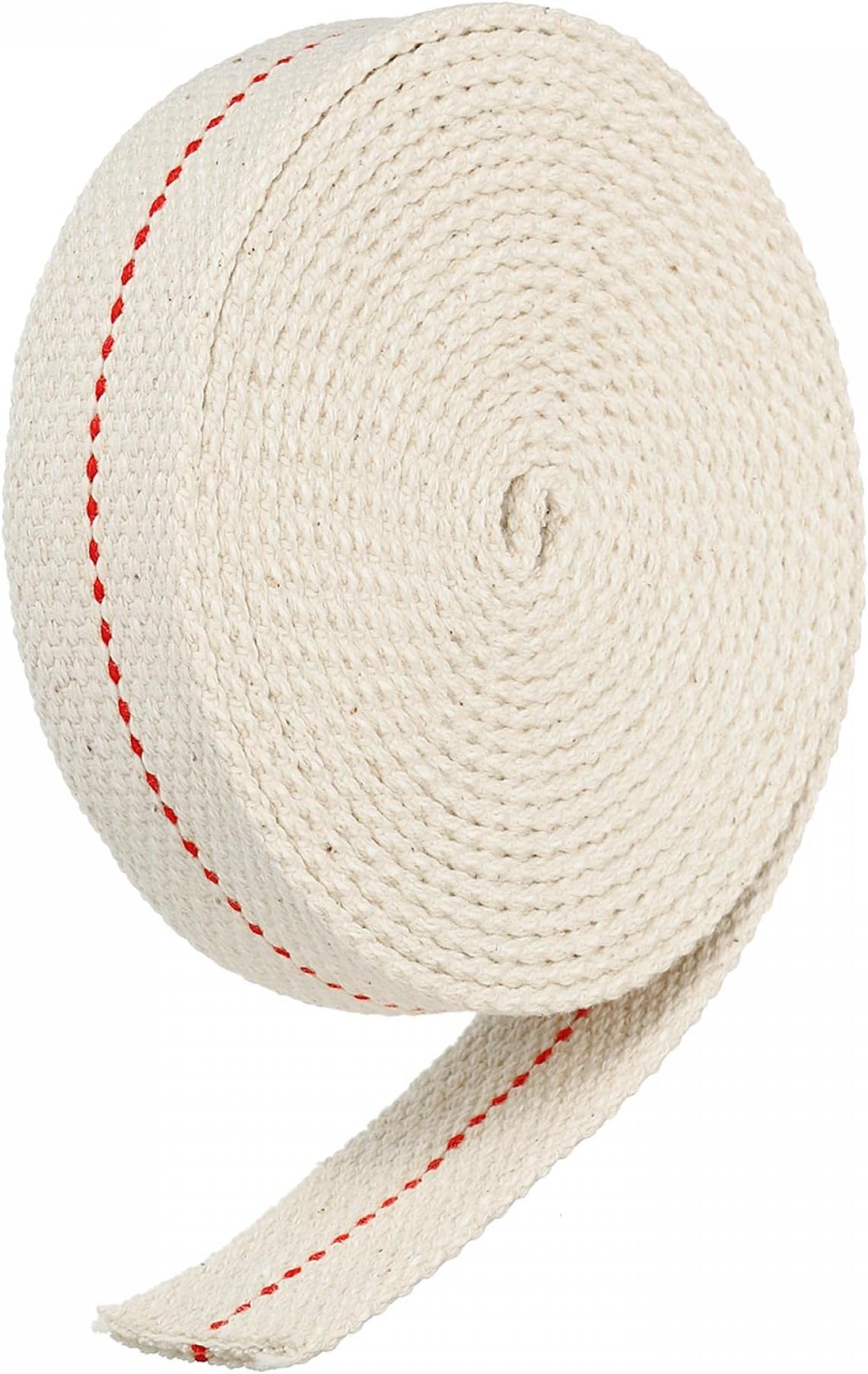 kuou Lamp Wicks, 2 Rolls Flat Cotton Wicks 3/4 Inch Oil Lantern Wick ...