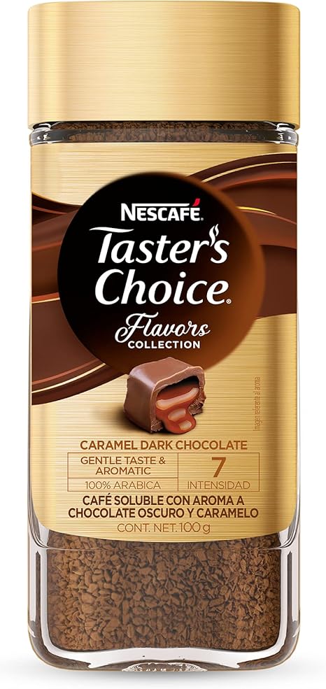 Nescafé Taster's Choice Flavors Collection Caramel Dark Chocolate Café ...