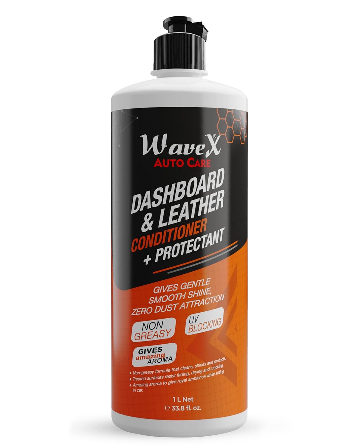 Wavex Dashboard Polish and Leather Conditioner + Protectant (1L) Car ...