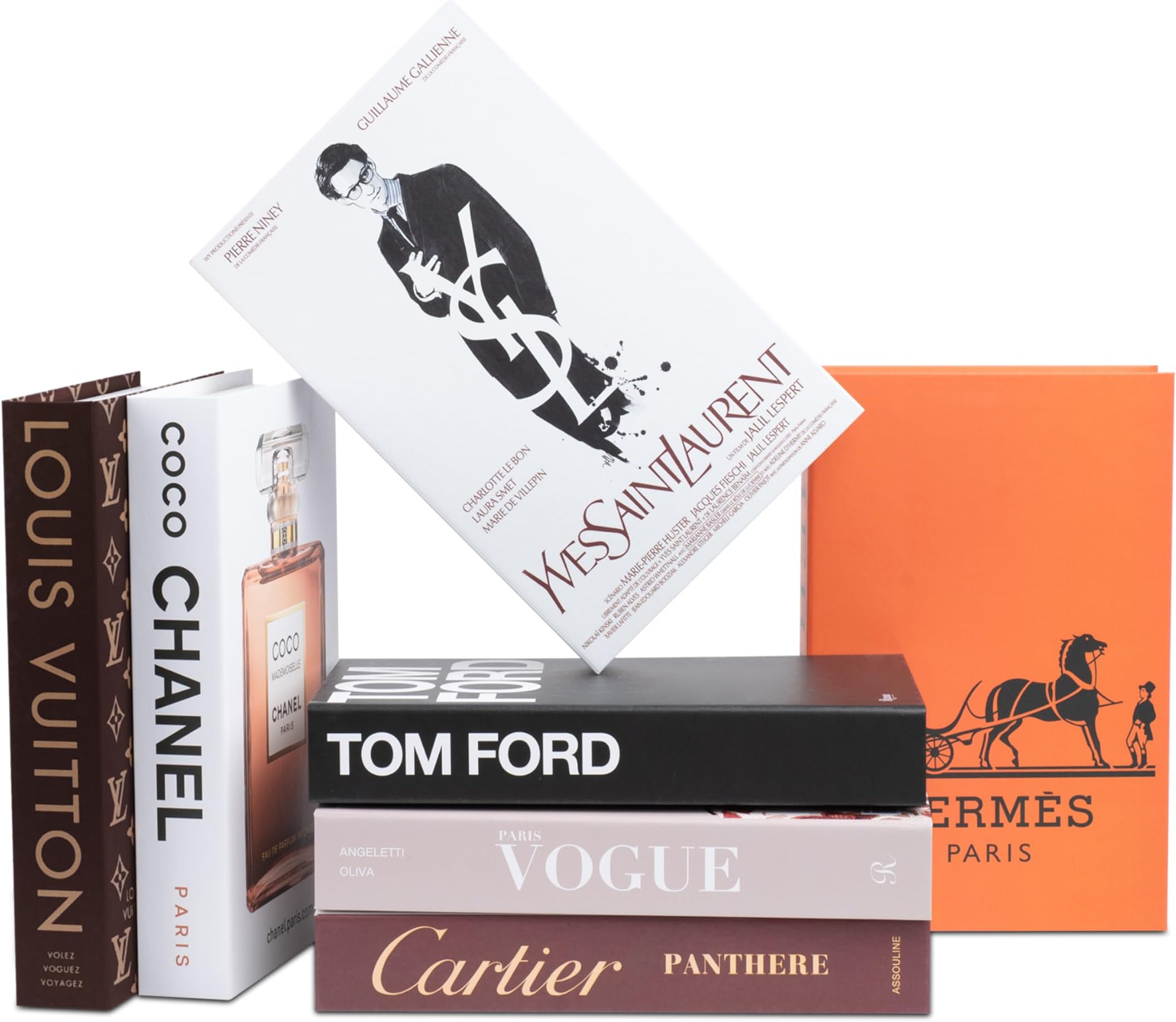 Amazon.com: Glamativity Decorative Books Bundle of Designer Book Decor ...