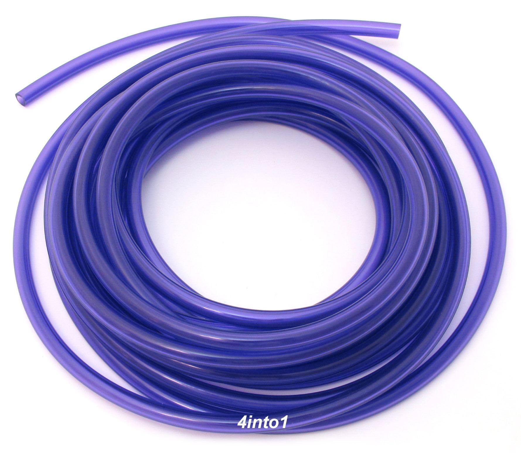 Amazon.com: Helix Clear Purple 3/16" Polyurethane Fuel Line - 5' Feet ...