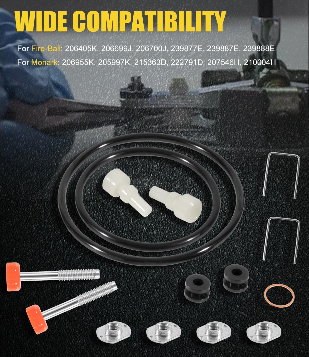 Yoursme Repuesto para Graco 206728 Kit de reparación apto para motores ...