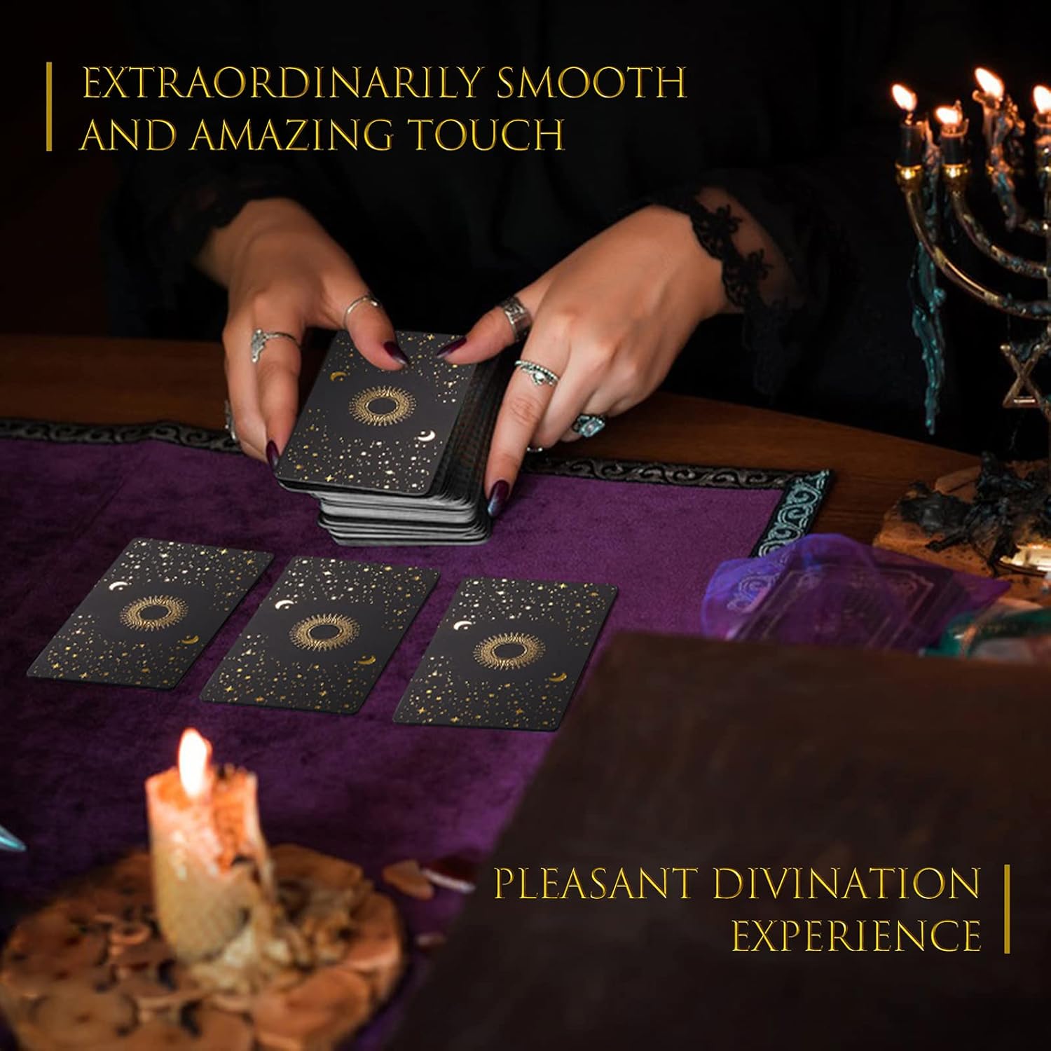 Buy ACELION Original Tarot Card Set with Guide, 78 Pieces of Tarot ...