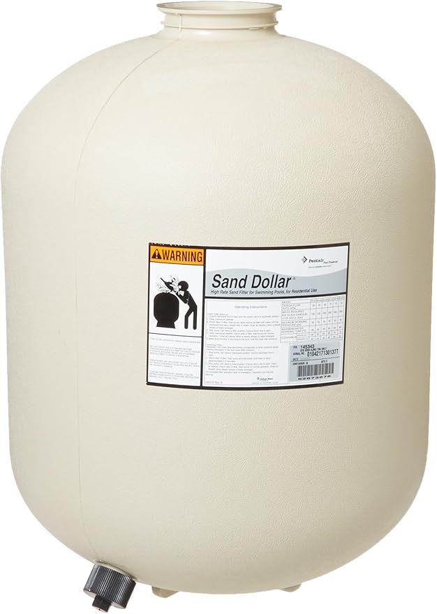 Amazon.com: Pentair 145343 Almond Tank with Drain Replacement Sand ...