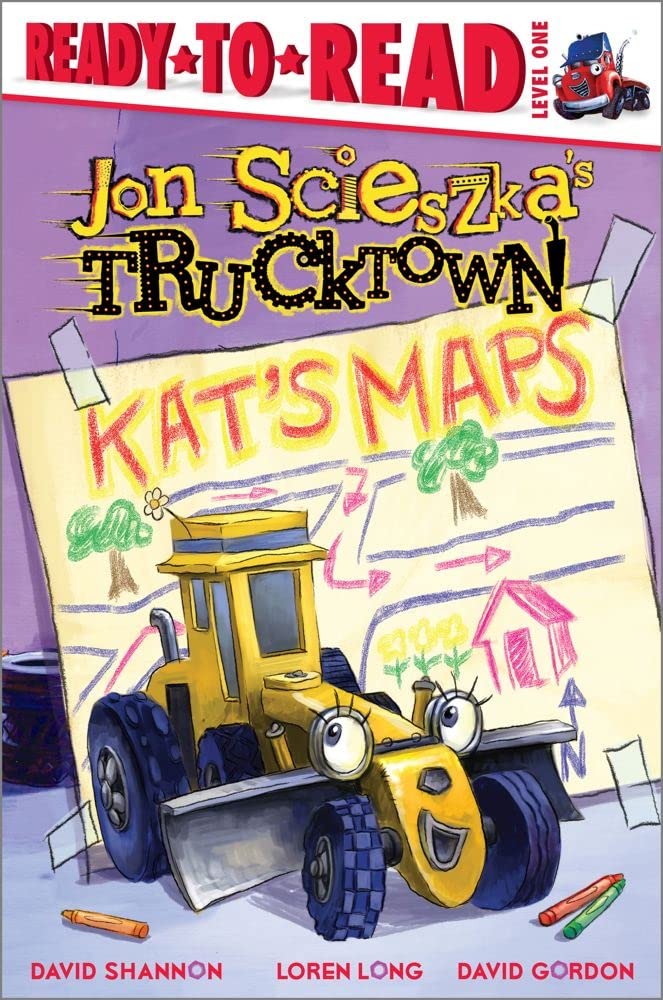 Amazon.com: Kat's Maps: Ready-to-Read Level 1 (Jon Scieszka's Trucktown ...