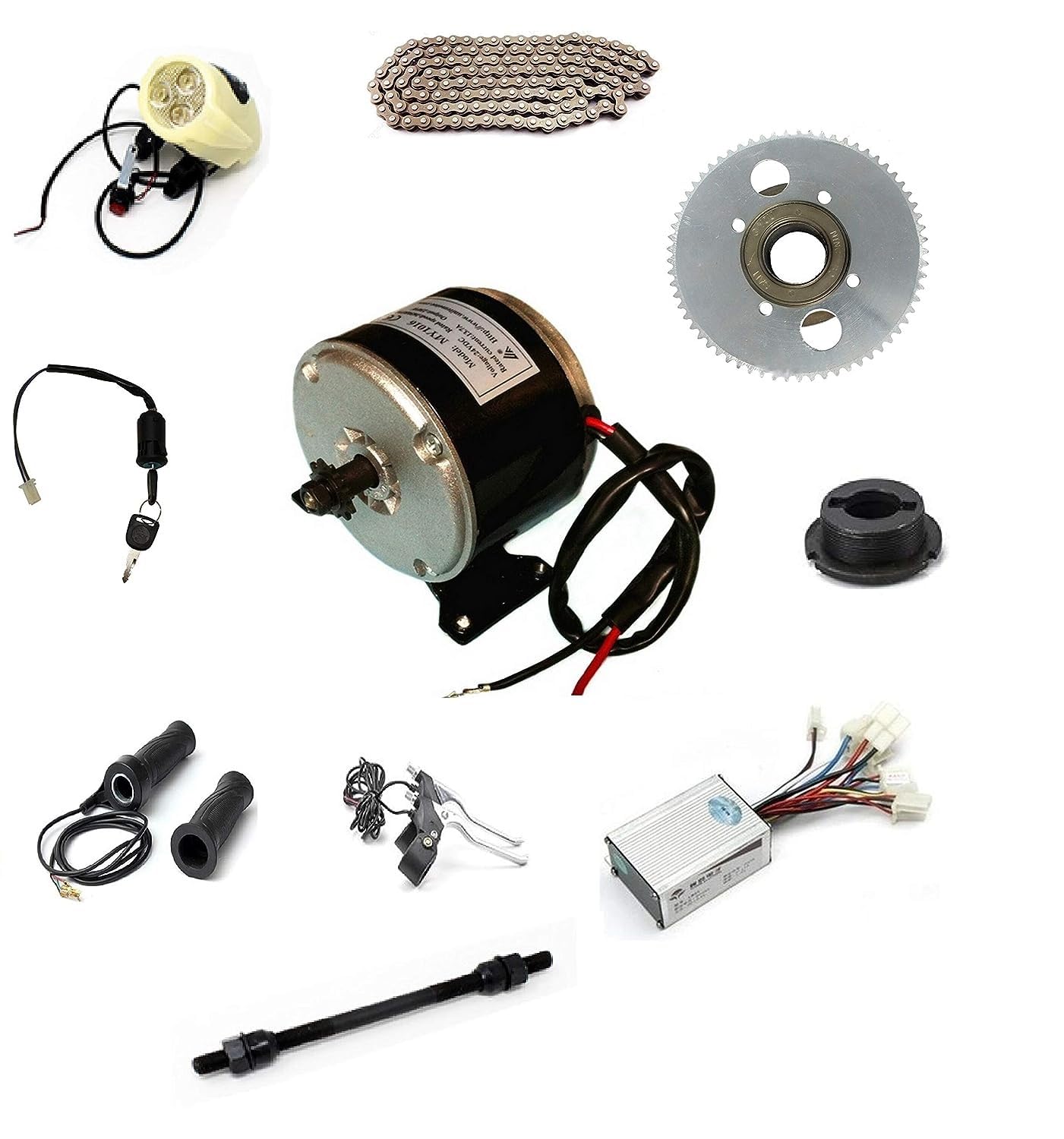 Robodo Combo Kit - MY1016 250W Motor DIY Ebike, Electric Bicycle Kit : Amazon.in: Industrial ...