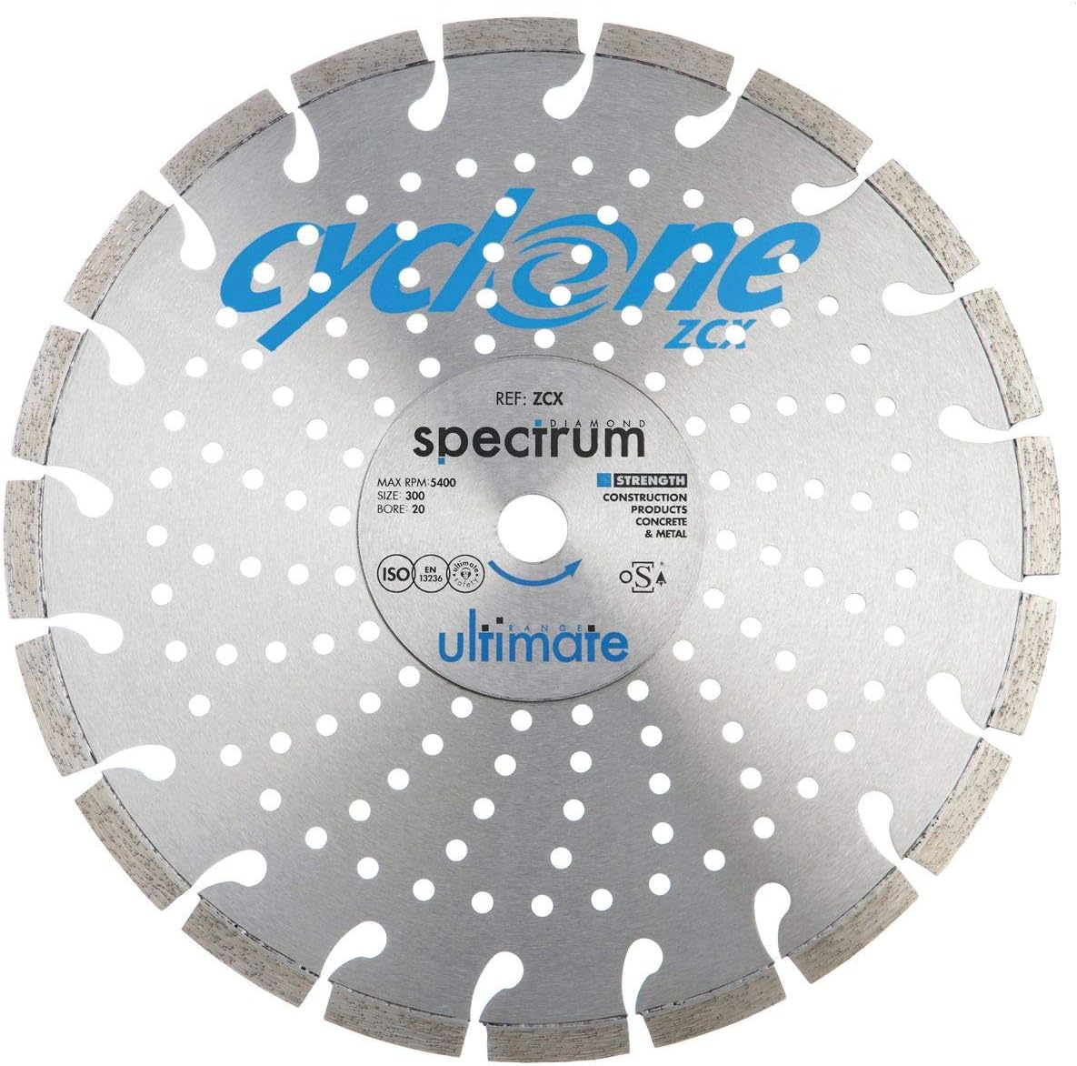 Ultimate Cyclone Diamond Blade - Concrete - 300/20mm : Amazon.co.uk ...