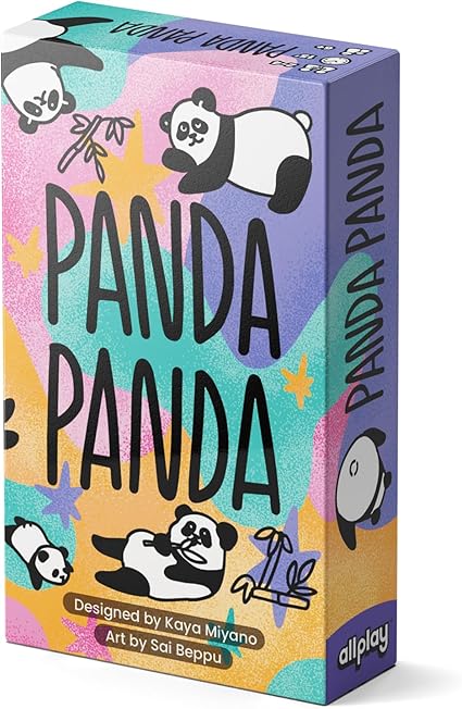 Amazon.com: Allplay Panda Panda Board Game - Tiny Box Card Game for ...
