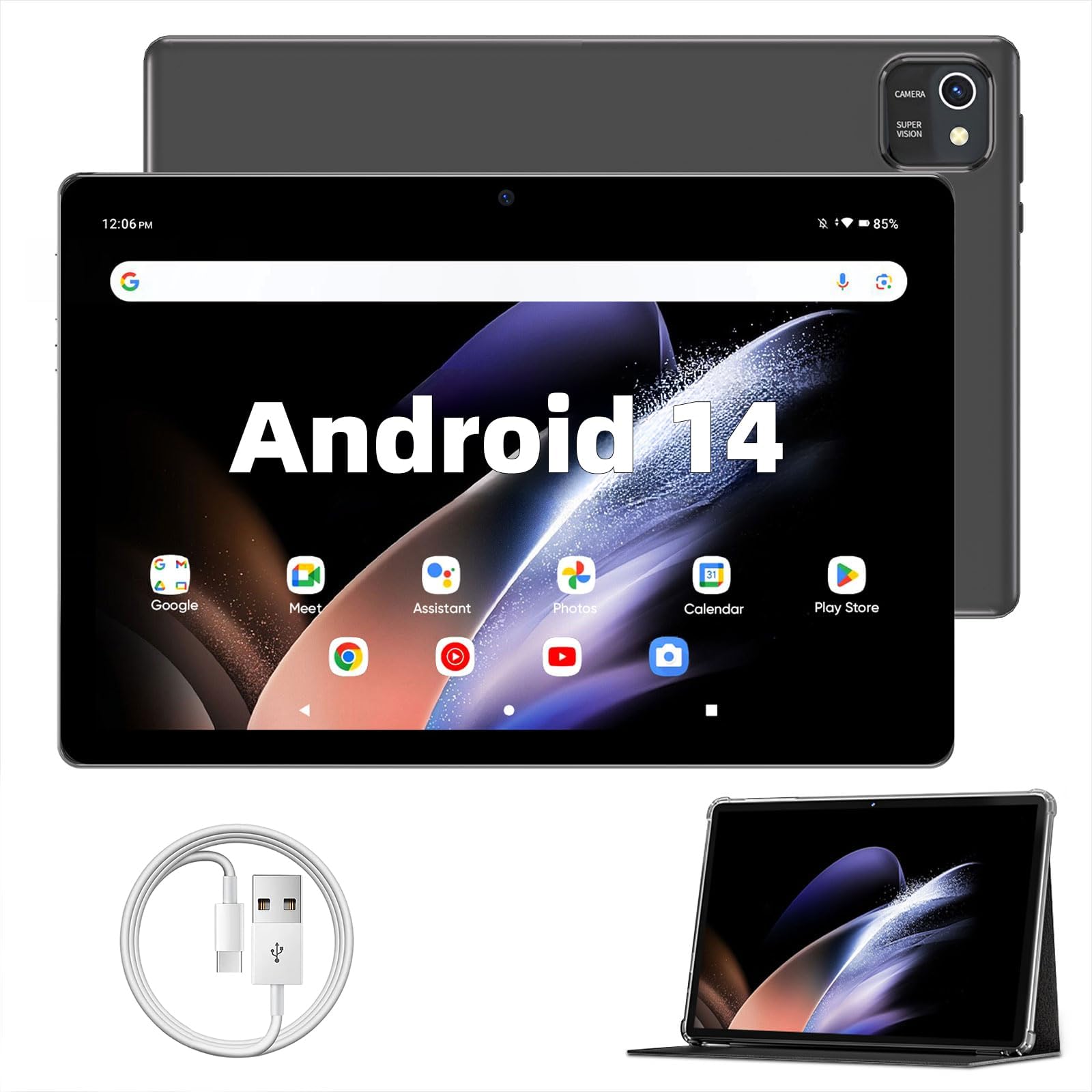 Amazon.com : Android Tablet, 10.1 inch Android 13 Tablets 6GB RAM 64GB ...