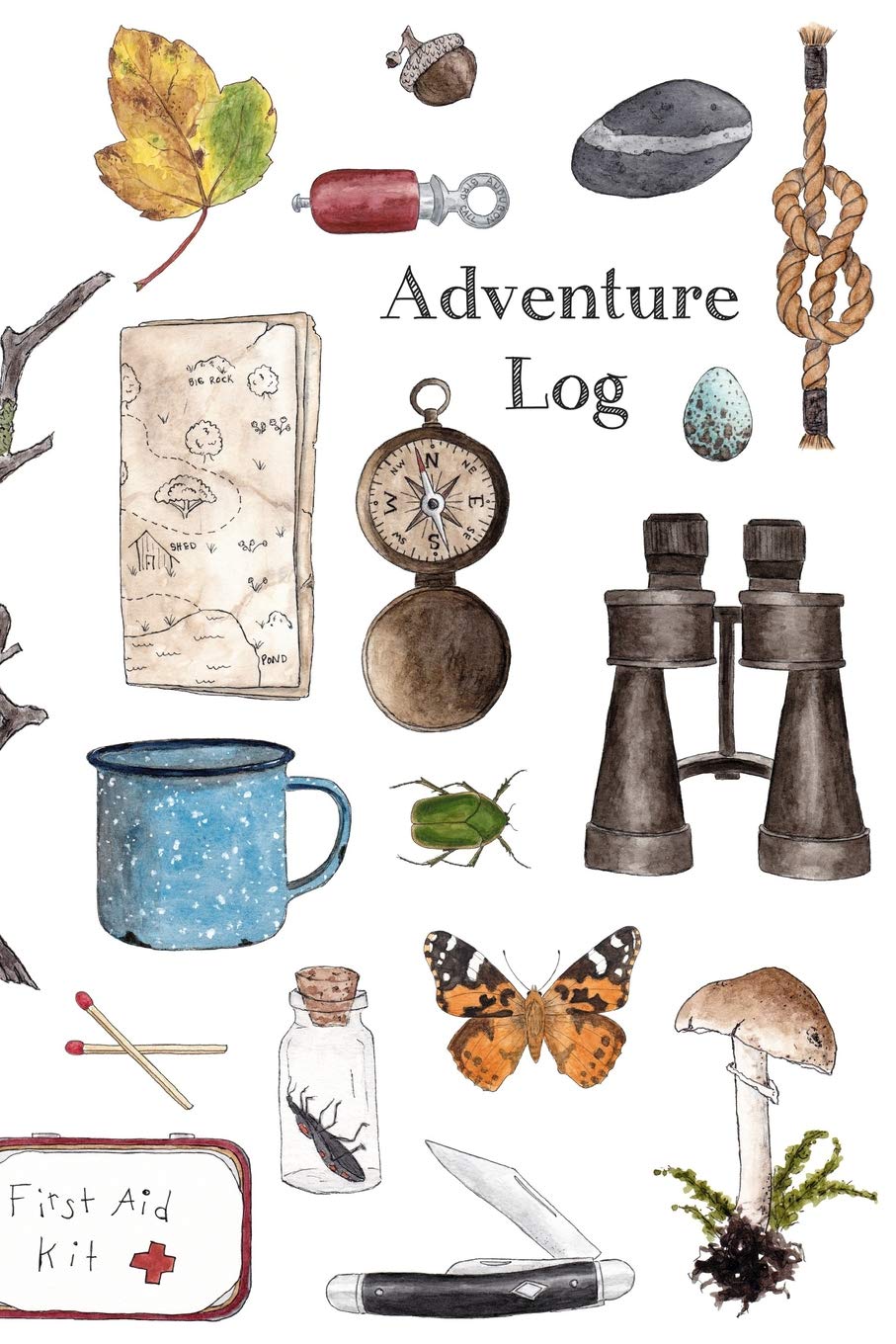 Adventure Log: A Kid's Adventure Log - Travel Journal: Cantrell, Alice ...