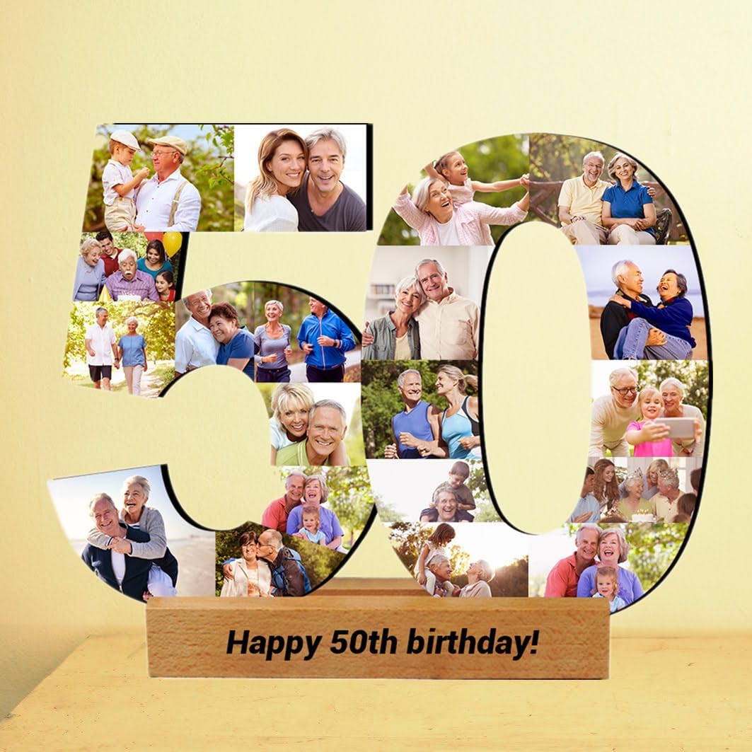 Amazon.com - CDON Personalized Custom Numbered Photo Collage, Any ...