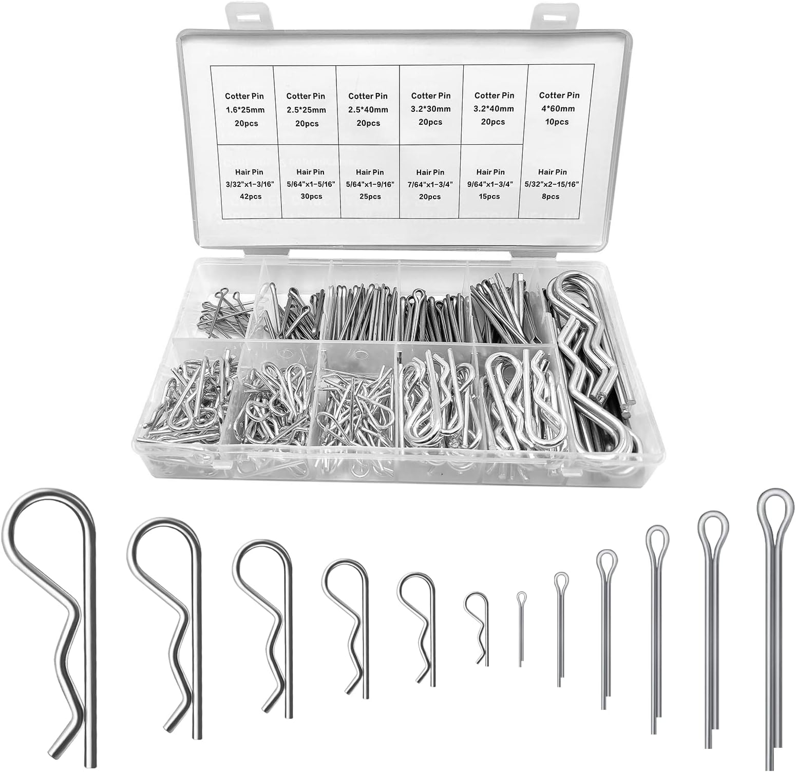 Amazon.com: The Hillman Group 3678 3/16-Inch External Hair Pin Clip ...