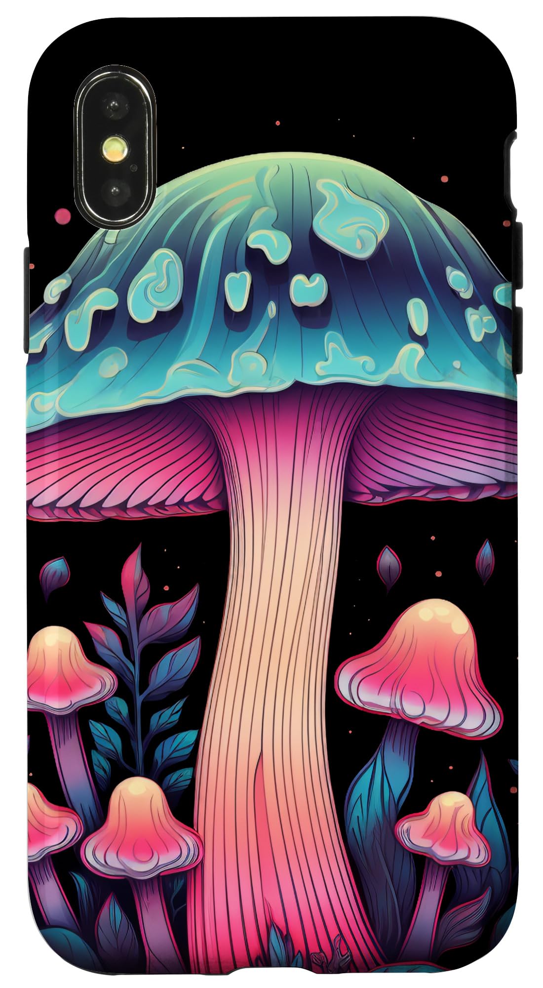Amazon.com: iPhone X/XS Pastel Goth Mushroom Kawaii Nu Goth Cottagecore ...