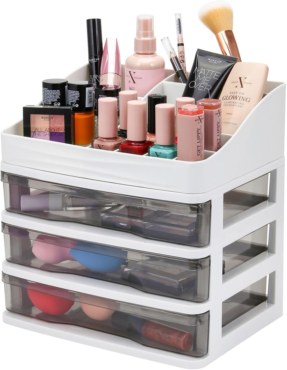 Taylor & Brown Make Up Organiser Storage Drawers Large Cosmetic ...