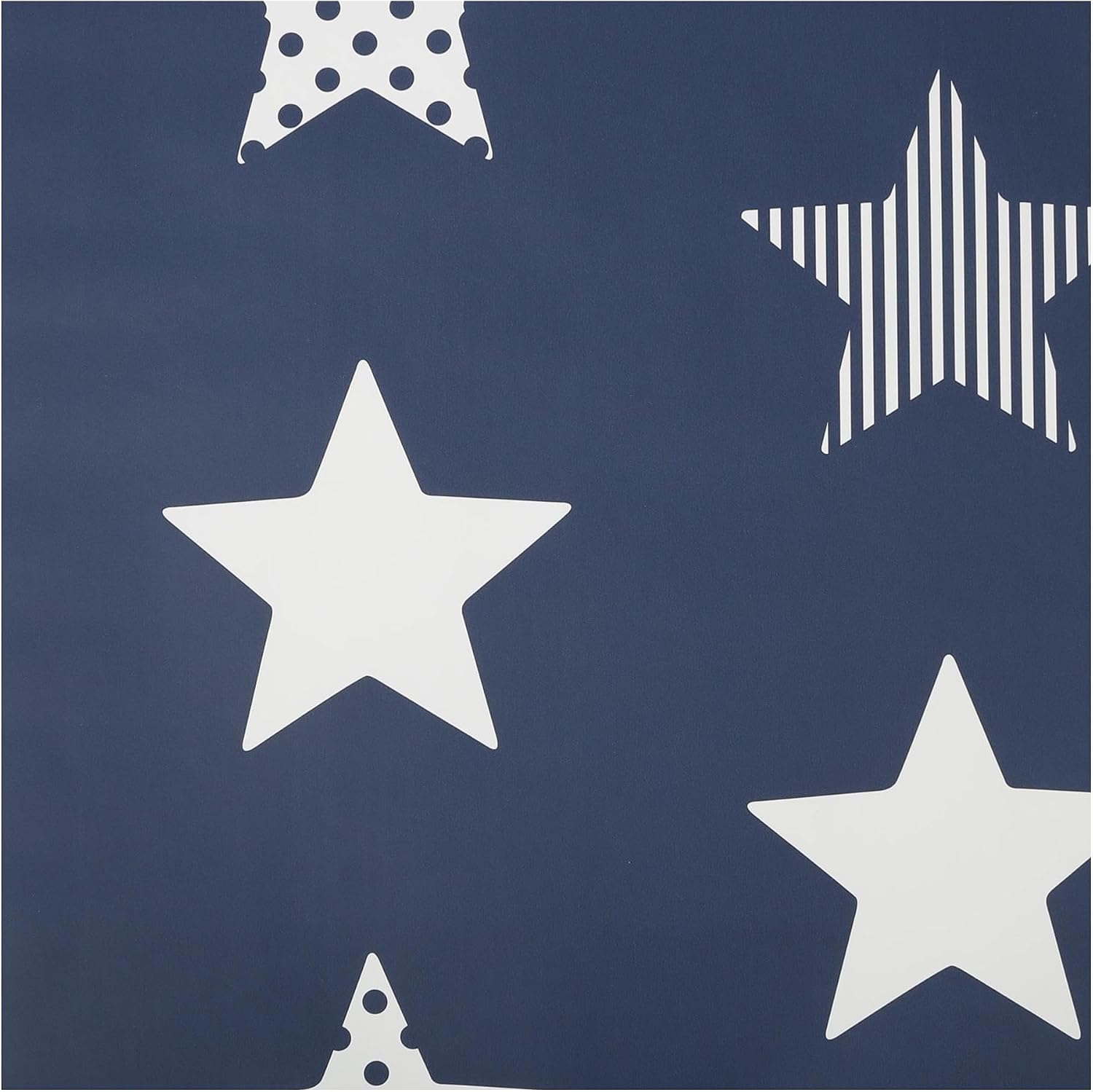 Superfresco Easy Navy Superstar Wallpaper - Paste the wall - Navy Blue ...