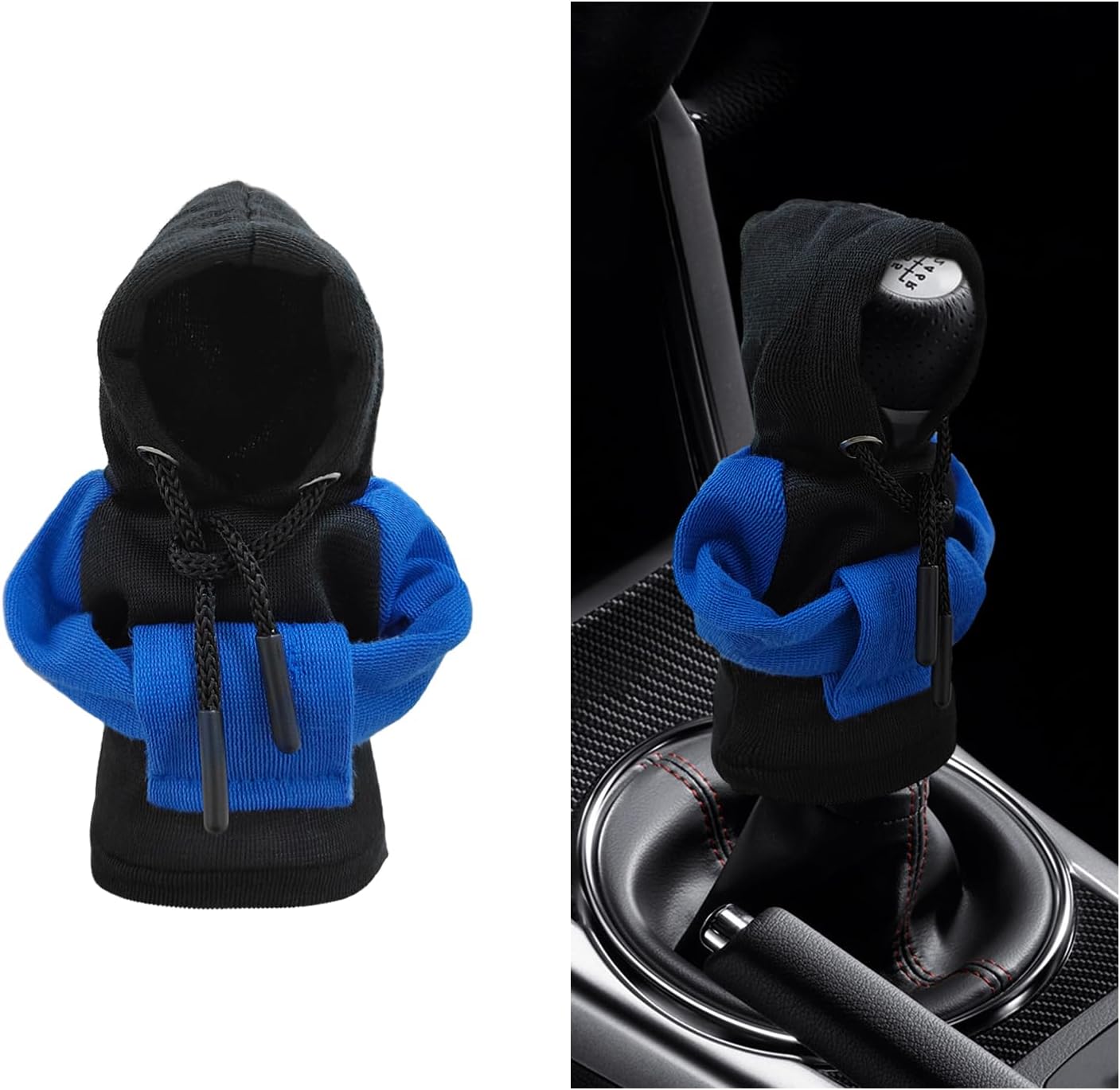 Amazon.com: Suvnie Car Gear Shift Cover, Fashionable Hoodie Car Shift ...