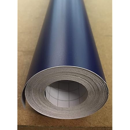 Matt Sticky Back vinyl cupboard covering craft king blue 610mm M2020 ...