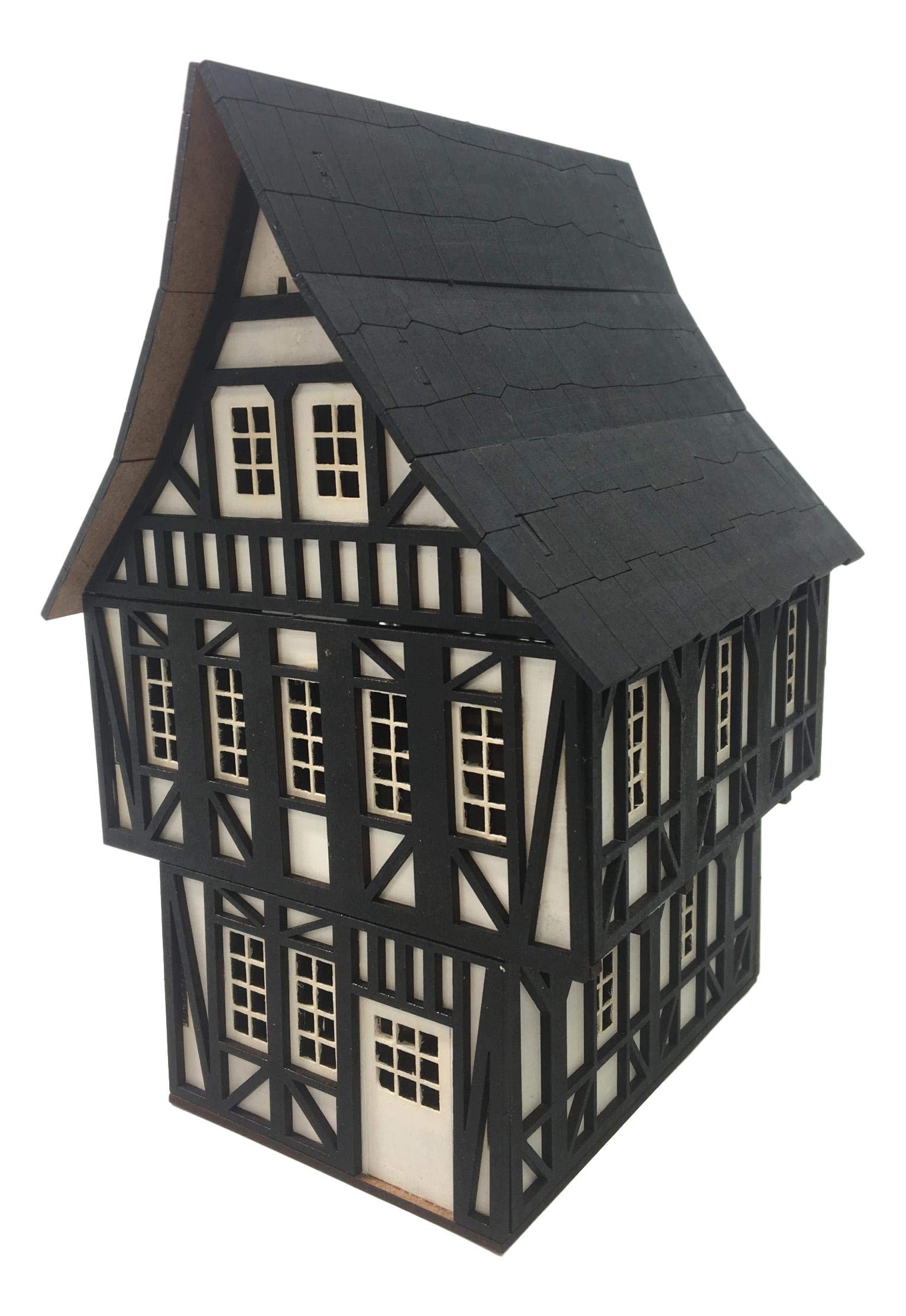 Buy D&C Laser Designs Tudor Style Buildings Scenery Medieval Terrain ...