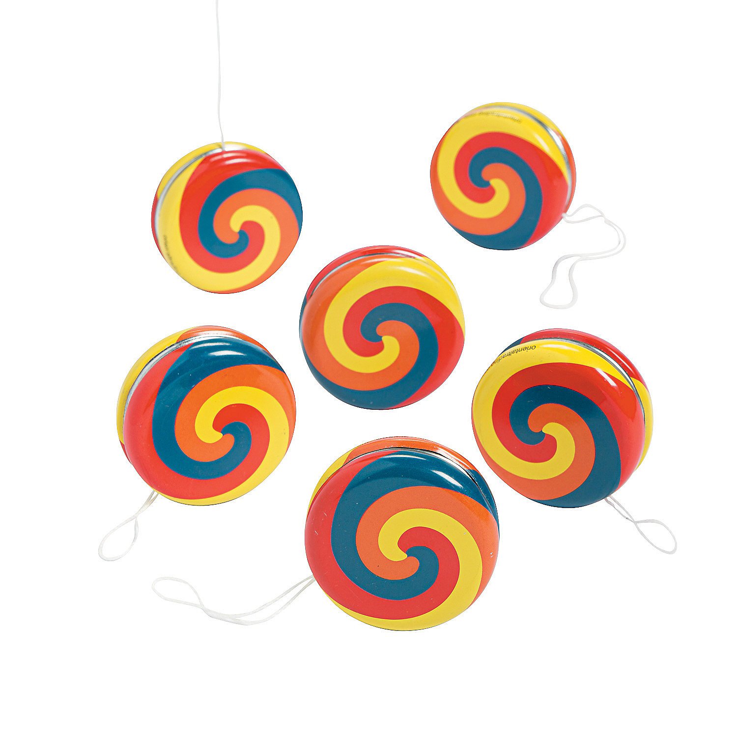 Amazon.com: Fun Express - Swirl YO-yo - Toys - Value Toys - Yo - Yos ...