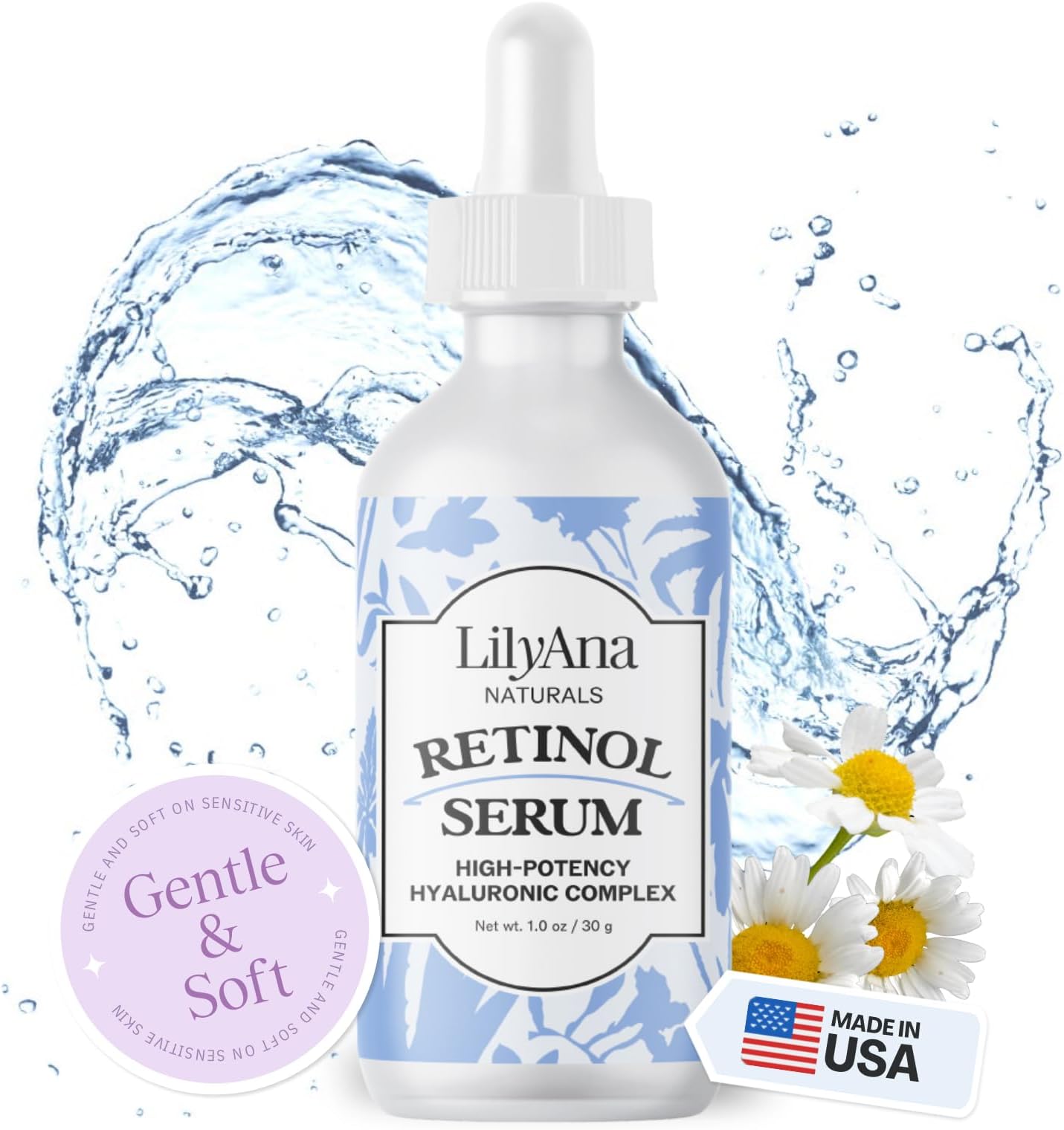 Amazon.com: GlamFox Retinol + Collagen Serum Double Effect : Beauty ...