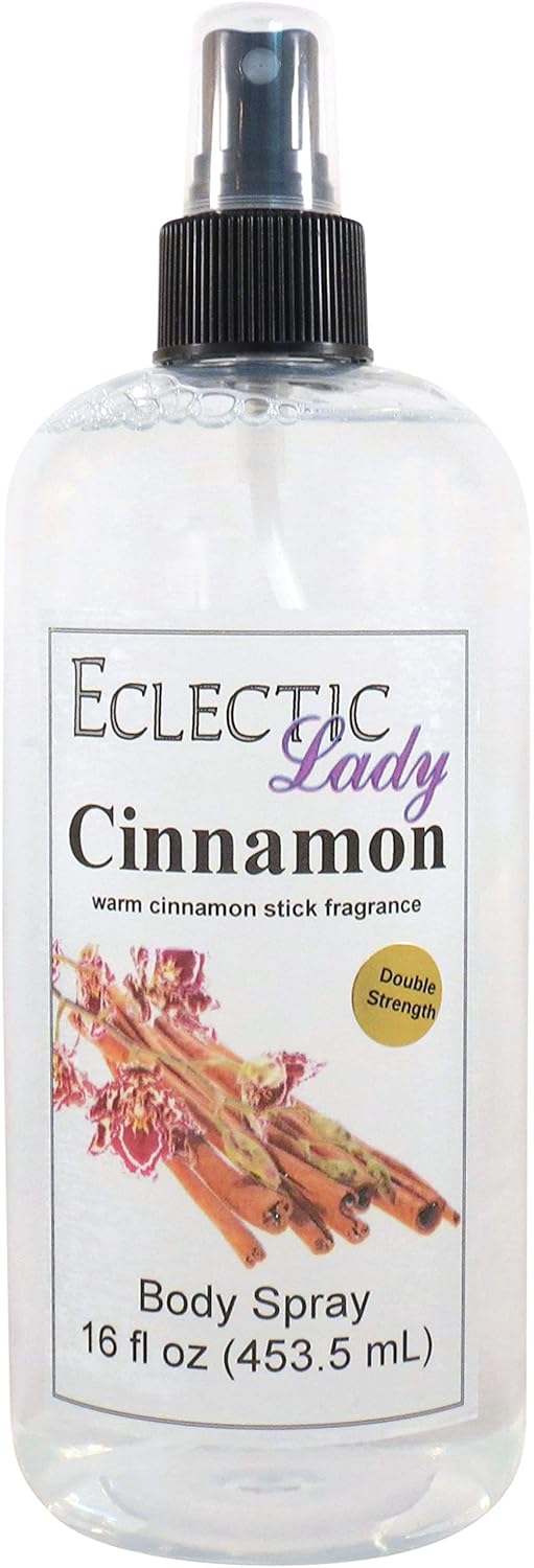 Amazon.com : Cinnamon Body Spray (Double Strength), 16 ounces, Body ...