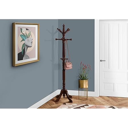 Amazon.com: ORE International Twist Cherry Wood Coat Rack : Home & Kitchen