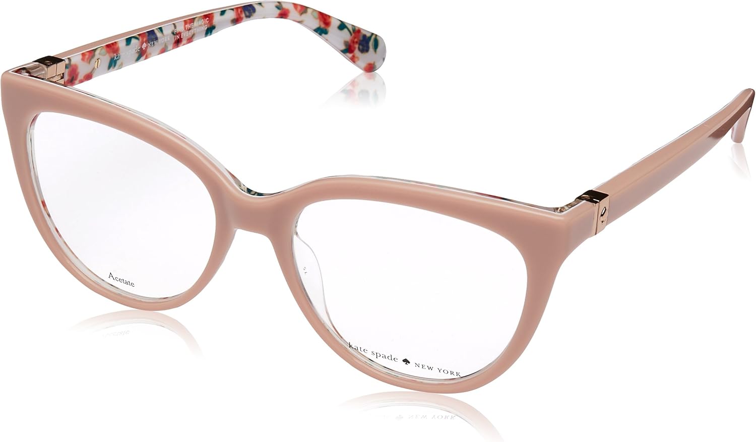 Kate Spade New York Eyeglasses Kate Spade CHERETTE 0Q1Z Slm Pink Poi ...